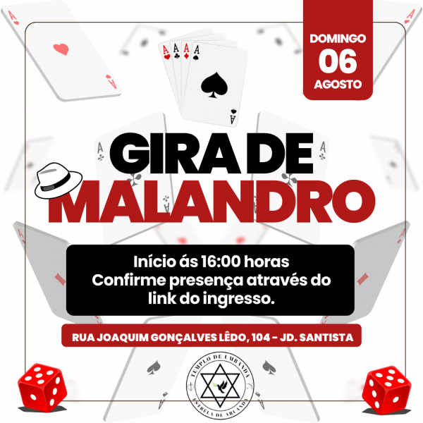 GIRA DE MALANDRO em Mauá - Sympla