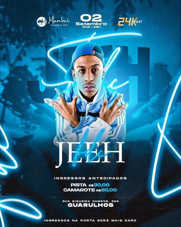 DJ JEEH FDC - BAILE DO ALFA DO MANDELA em Guarulhos - Sympla