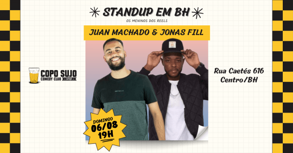 Jonas Fill e Juan Machado no Copo Sujo BH em Belo Horizonte - Sympla