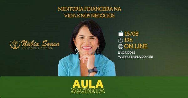 AULA SECRETA - online - Sympla