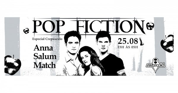 POP FICTION ☆ EDIÇÃO ESPECIAL: CREPÚSCULO ☆ em Sorocaba - Sympla