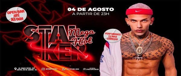 STALKER MEGA HOT | OPEN BAR ATÉ AS 6H em Rio de Janeiro - Sympla