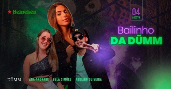 Bailinho da Dümm em Conselheiro Lafaiete - Sympla