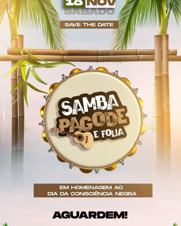 Samba, pagode e folia em Dourados - Sympla
