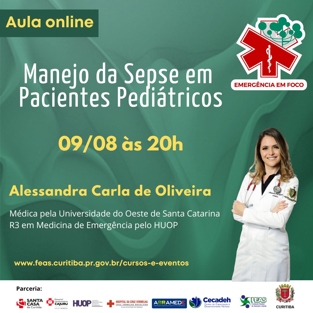 Manejo da Sepse em Pacientes Pediátricos - online - Sympla