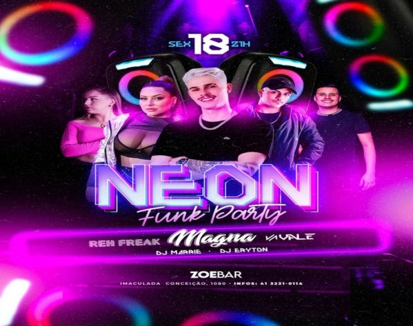 NEON FUNK PARTY em Curitiba - Sympla