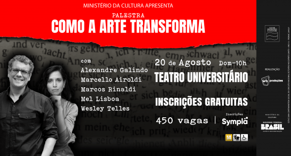 Palestra Como a Arte Transforma em Vitória - Sympla