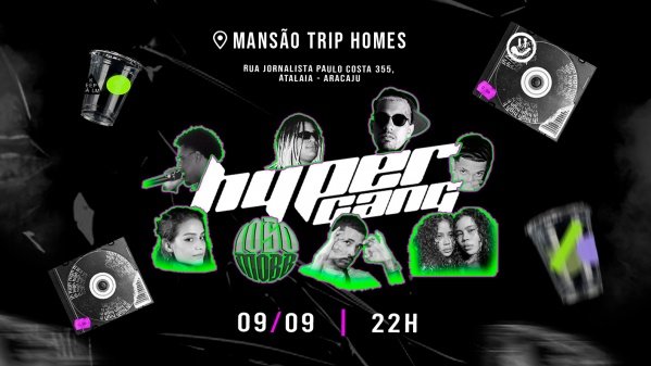 Hyper Gang em Aracaju - Sympla