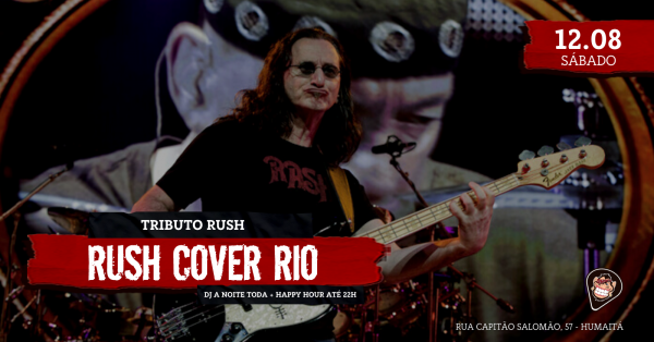Banda Rush Cover Rio - Tributo Rush em Rio de Janeiro - Sympla