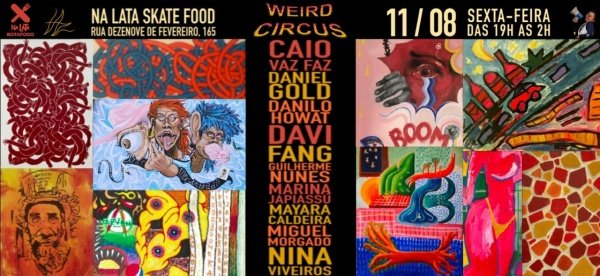WEIRD CIRCUS - 11/08/23 - SEXTA em Rio de Janeiro - Sympla