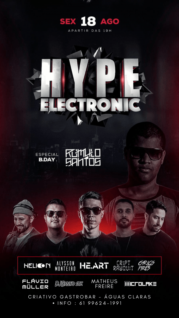 Hype Electronic em Brasília - Sympla