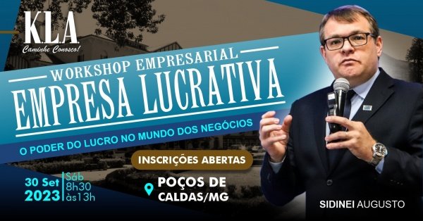 Workshop Empresa Lucrativa O Poder Do Lucro No Mundo Dos Negócios