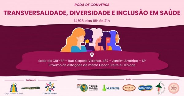 TRANSVERSALIDADE, DIVERSIDADE E INCLUSÃO EM SAÚDE. em São Paulo - Sympla