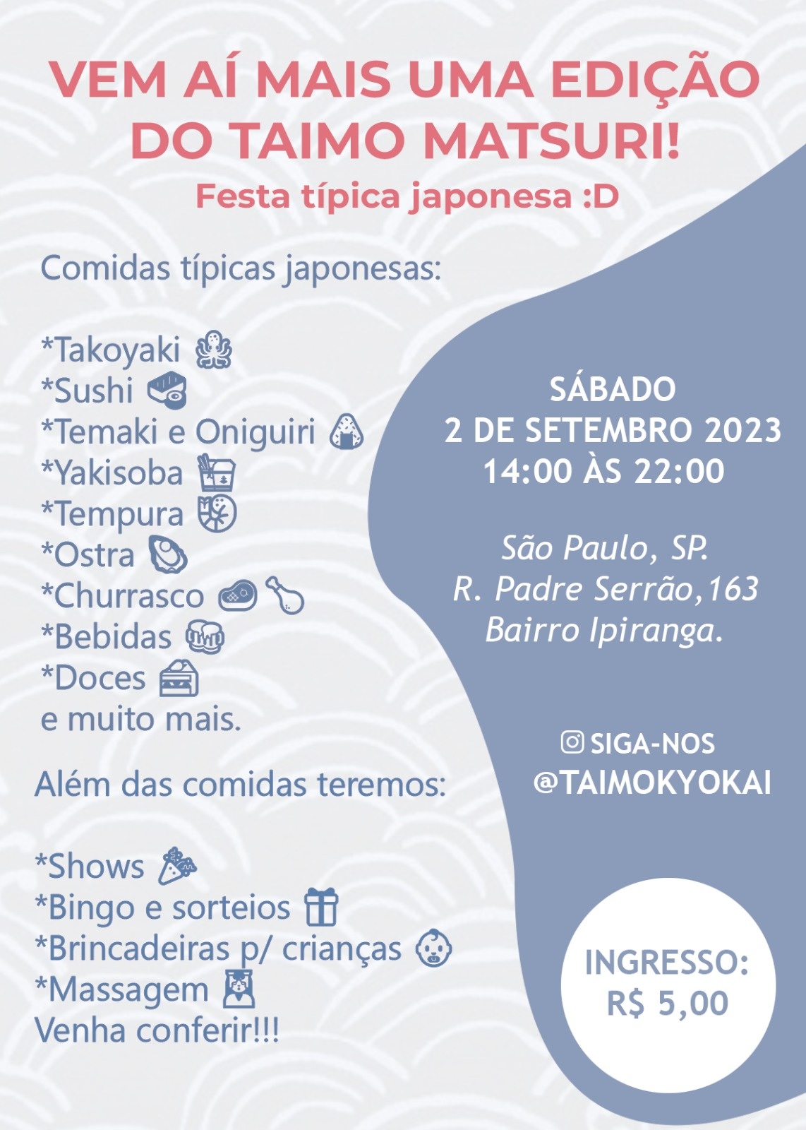 17° Taimo Matsuri em São Paulo - Sympla