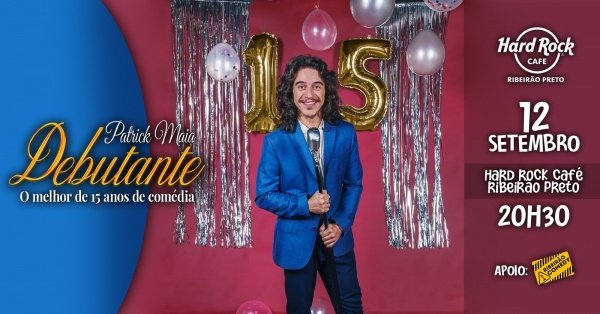 Patrick Maia no Hard Rock Café em Ribeirão Preto - Sympla