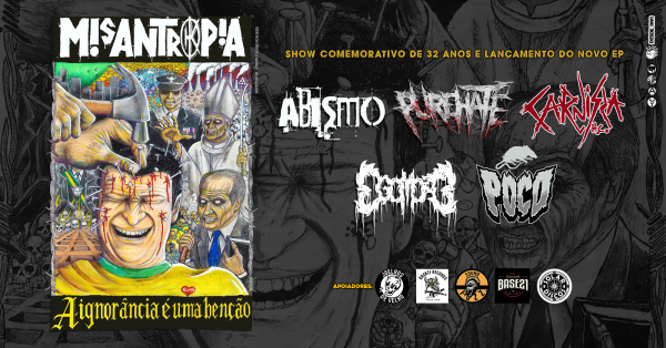 32 anos de Misantropia em Maceió - Sympla