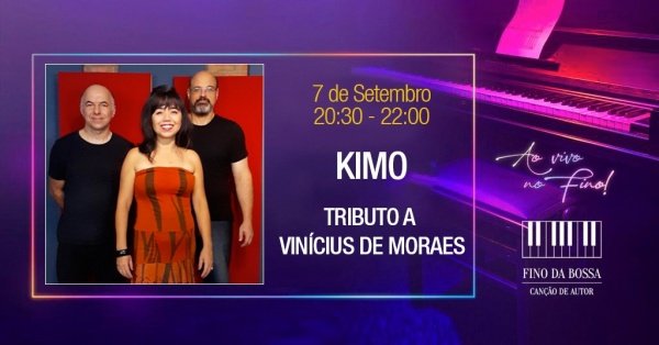 Kimo no Fino da Bossa em São Paulo - Sympla