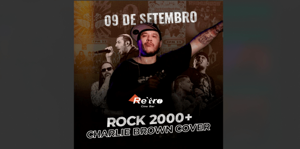 ROCK 2000+ CHARLIE BROWN COVER com a banda 100% Charlie Brown - Sucesso ...