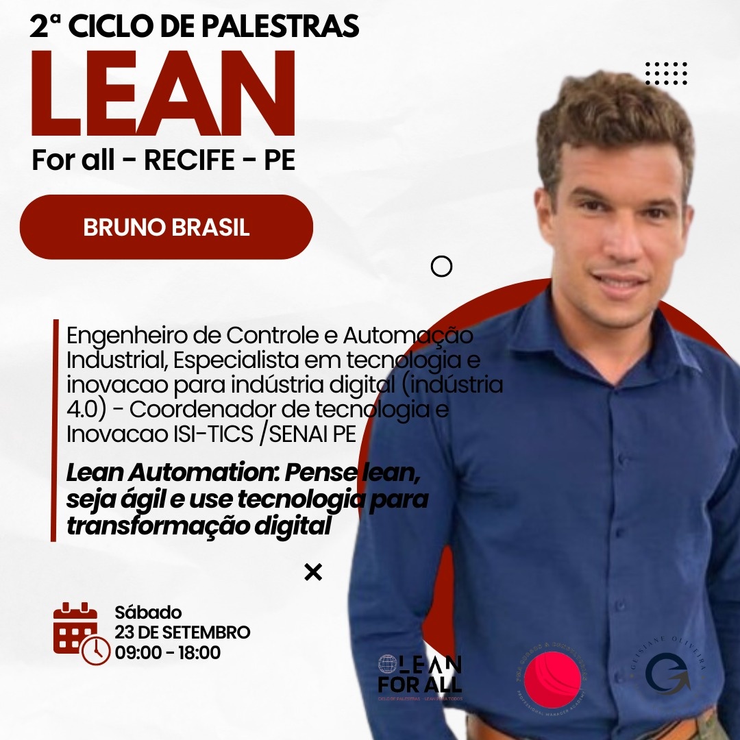 2º Ciclo de Palestras Lean For All em Recife - Sympla