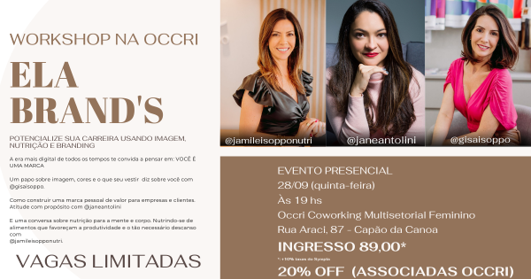 ELA BRAND'S - Potencialize a Sua Carreira Usando Imagem, Nutrição e ...