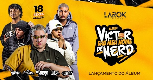 Victor era meu nome de Nerd em Belo Horizonte - Sympla