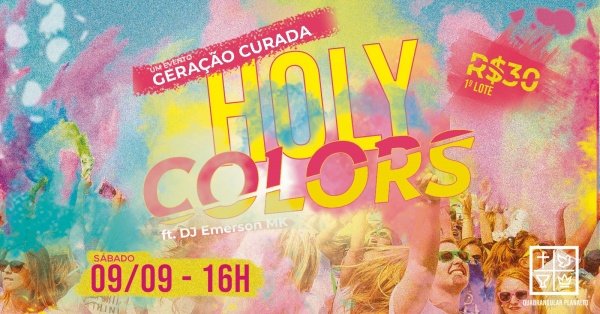Holy Colors da GC em Cuiabá - Sympla