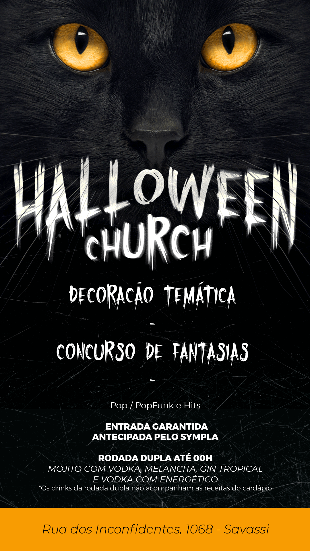 HALLOWEEN CHURCH |SÁB. 21/10 | SAVASSI em Belo Horizonte - Sympla