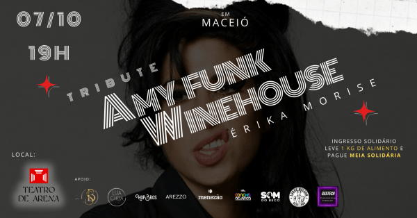 Tribute Amy Funk Winehouse em Maceió - Sympla