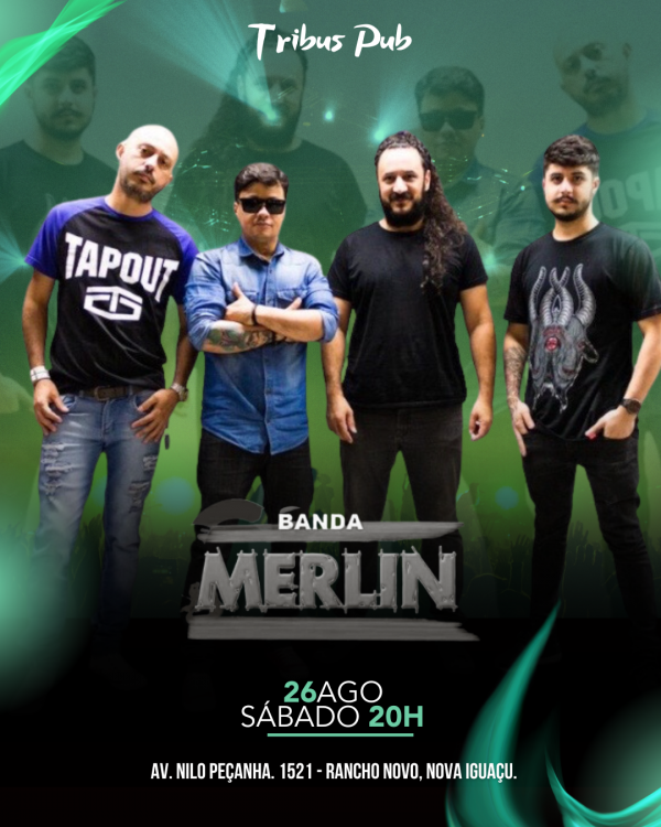 Banda Merlin em Nova Iguaçu - Sympla