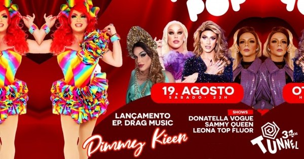 SÁBADO WE LOVE POP DIMMY KIEER em São Paulo - Sympla