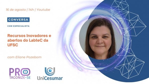 Recursos Inovadores e Abertos do LabTec da UFSC - online - Sympla