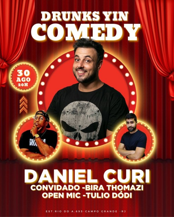 Daniel Curi Convida Bira Thomazi em Rio de Janeiro - Sympla