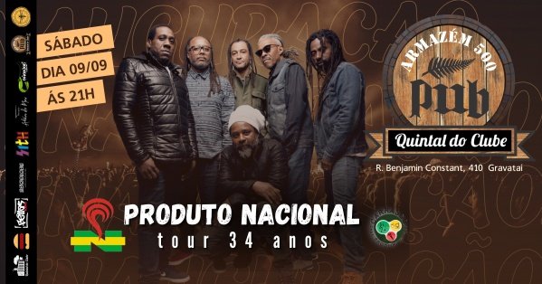 Produto Nacional em Gravataí - Sympla