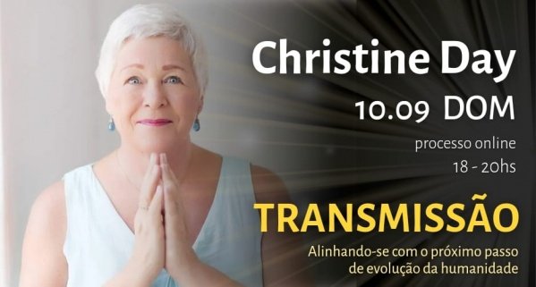 Transmissão com Christine Day - online - Sympla