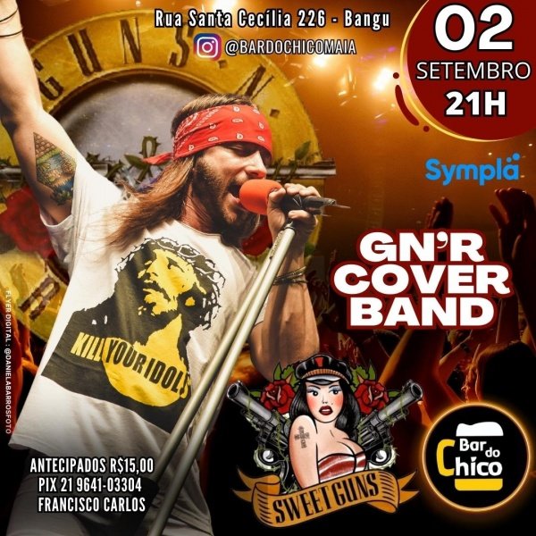 SWEET GUNS - COVER GUNS N' ROSES em Rio de Janeiro - Sympla
