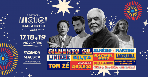 Festival Macuca das Artes 2023 em Correntes - 2023 - Sympla