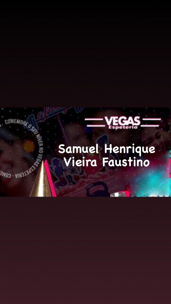 Aniversário de Samuel Henrique Vieira Faustino em Belo Horizonte - Sympla