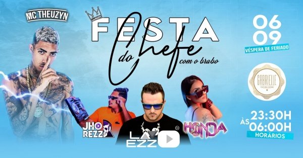 FESTA DO CHEFE em São Carlos - Sympla