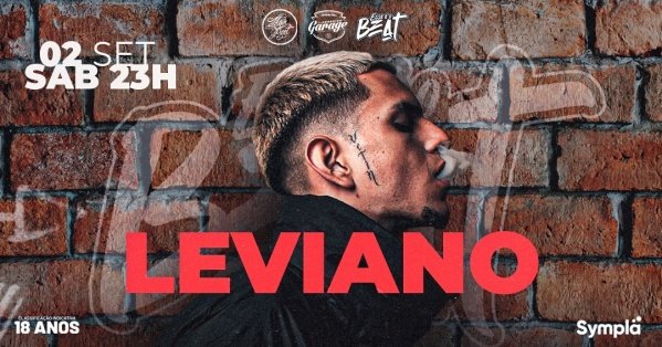 LEVIANO - ESSE É O BEAT em Teresópolis - Sympla