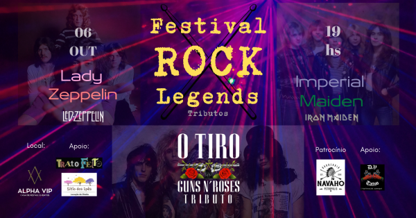 Festival ROCK Legends em Petrópolis - Sympla