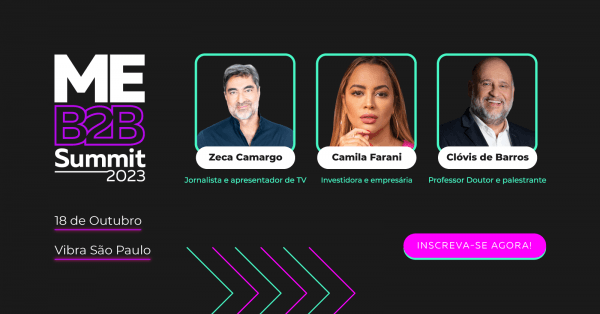 ME B2B Summit 2023 em São Paulo - Sympla