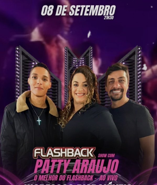 Patty Araujo - Show ao vivo - Especial Flashback em Campo Grande - Sympla