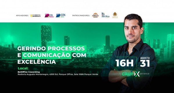 CAUP EXPERIENCE COM MIGUEL DYNA em Belém - Sympla