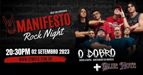 West Fire Apresenta: MANIFESTO ROCK NIGHT em Luís Eduardo Magalhães ...