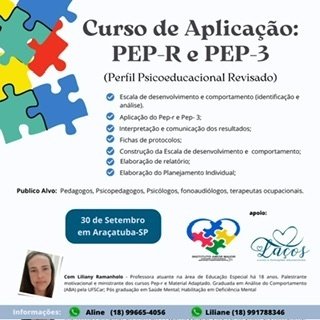 Curso Pep-R e Pep-3 em Araçatuba - Sympla