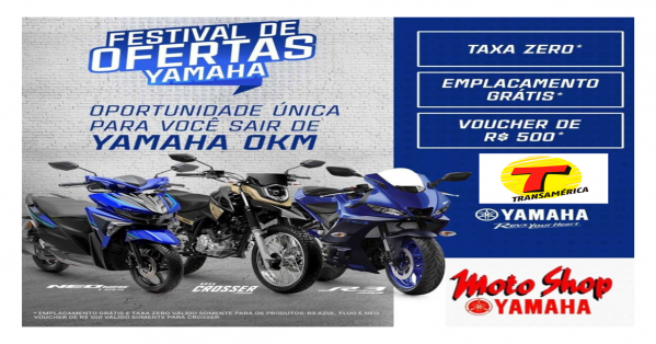 Pedágio Transamérica na Moto Shop Yamaha 26.08 em Guarulhos - Sympla