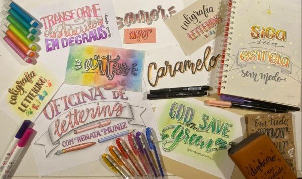 Mini-oficina de Lettering em Rio de Janeiro - Sympla