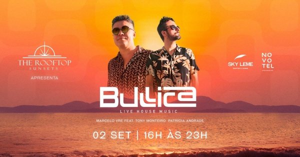 The Rofftop sunset com Bullica em Rio de Janeiro - Sympla