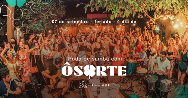 Ô Sorte na Amadoria - Roda de Samba em Belo Horizonte - Sympla