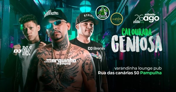 Calourada Geniosa em Belo Horizonte - Sympla